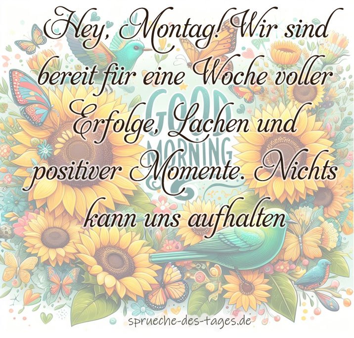 Stilvolle Positive Sprüche Zum Wochenstart Ebenbild