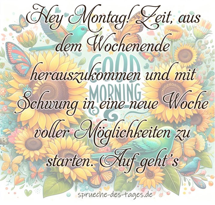 Stilvolle Positive Sprüche Zum Wochenstart Ebenbild