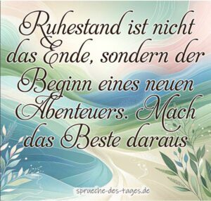 Verwunderlich Verabschiedung In Ruhestand Spruche Fotos