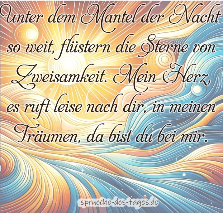 Romantische Gute Nacht Gedichte